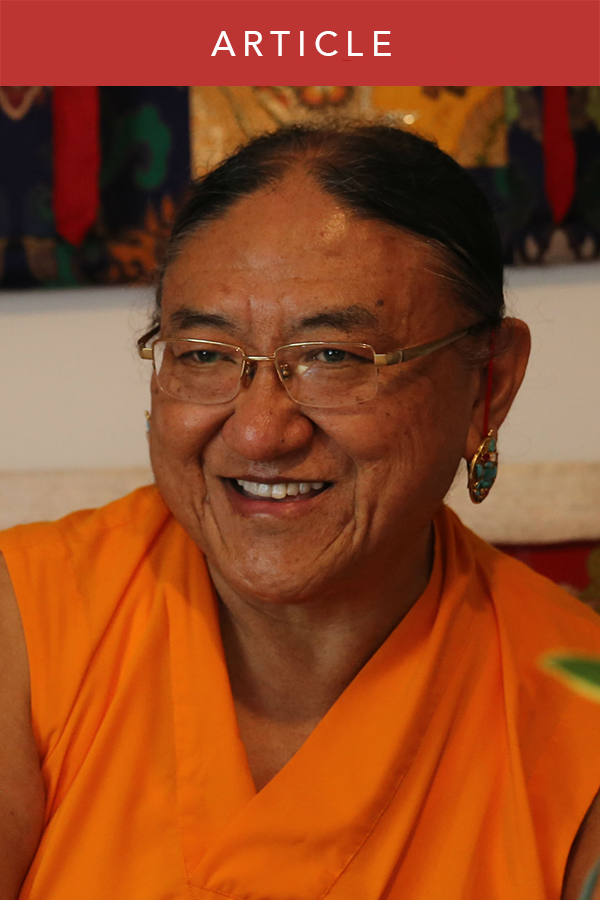 Encouragement from H.H. the Sakya Trichen for Faith on the Path - The ...